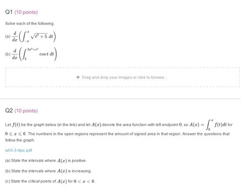 Solved Solve Each Of The Following A D Dx Integral X X