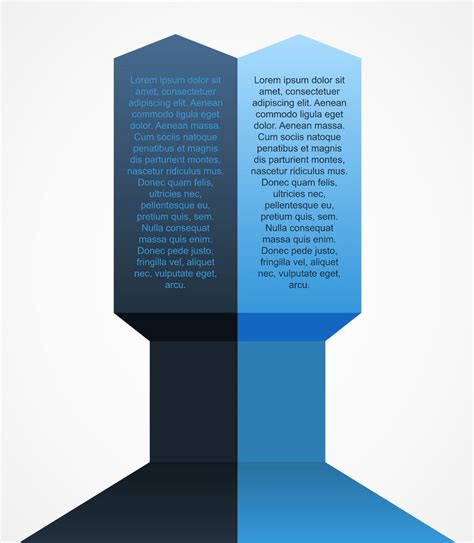 เวกเตอร์องค์ประกอบ Infographics ลูกศรสมัยใหม่ Eps Ai Uidownload