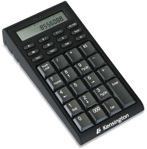 Specificaties Van Kensington Wireless Notebook Keypad Calculator And Mouse Set Tweakers