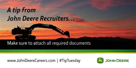John Deere On Linkedin Tip Tuesday