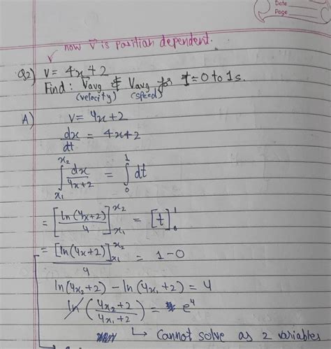 Basic Kinematics Calculus Q Raskmath