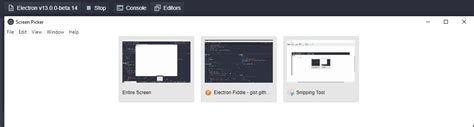 Bug Desktopcapturergetsources Does Not Get Electron · Issue 29931