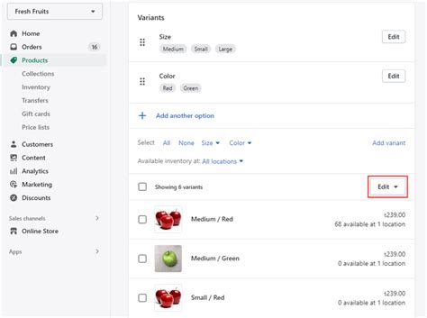 How to Add Sizes on Shopify: A Step-By-Step Guide - ShopiBuffet