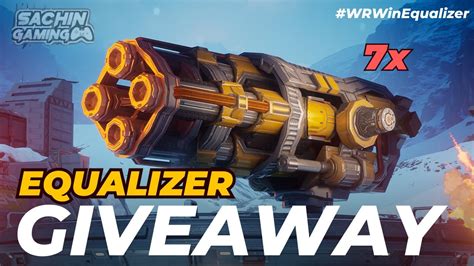 War Robots Live Stream Equalizer Giveaway WRWinEqualizer YouTube