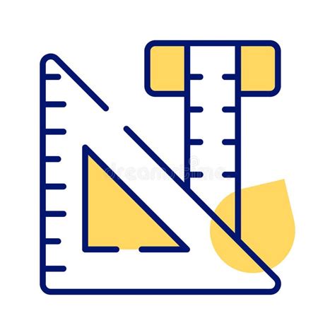 Measurement Tools Rulers Vector Design In Trendy Style Stock Vector Illustration Of Supplies
