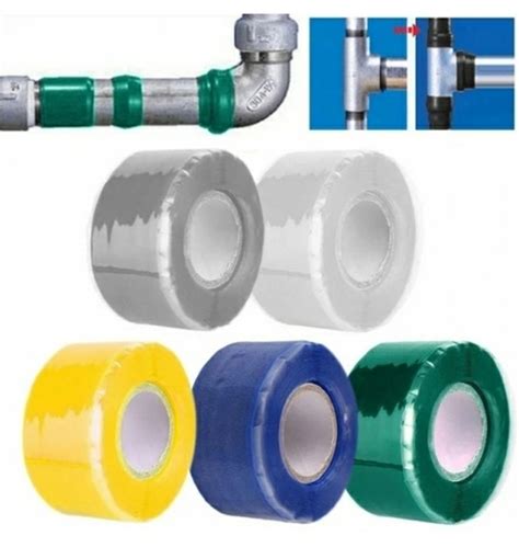 25mm X 15m 블루 초강력 방수 테이프 실리콘 접착 부틸 배관 욕실 누수 방지 티몬