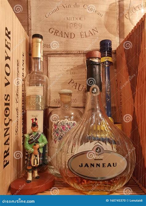 Armagnac Janneau VSOP - French Alcoholic Beverage Editorial Image ...