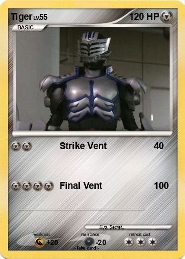 Pokémon Tiger 1310 1310 Strike Vent My Pokemon Card