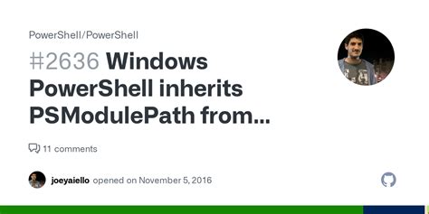 Windows Powershell Inherits Psmodulepath From Powershell Core · Issue