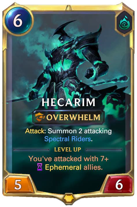 Is There A Hecarim Deck That Ain T Meme Tier R LegendsOfRuneterra