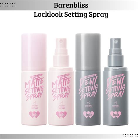 Bnb Barenbliss Locklook Setting Spray 110mlmatte Setting Spraydewy