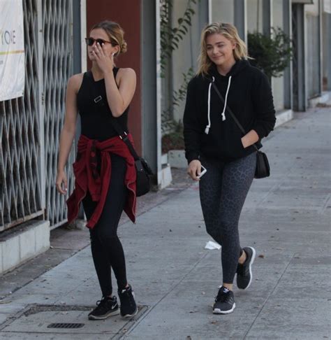 Chloe Grace Moretz In Yoga Pants Because You Like Them