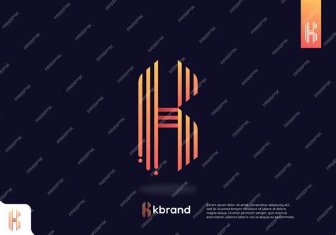 Premium Vector Letter K Logo Icon Design Template Elements