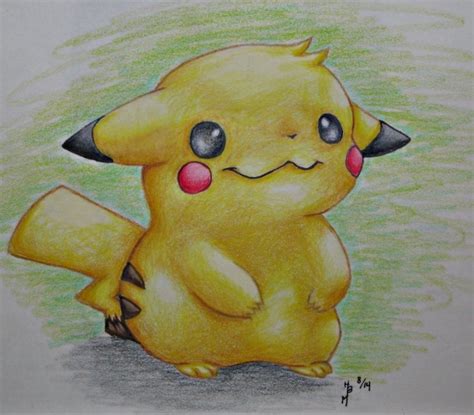 Drawing Baby Pikachu By Hiccup OurArtCorner