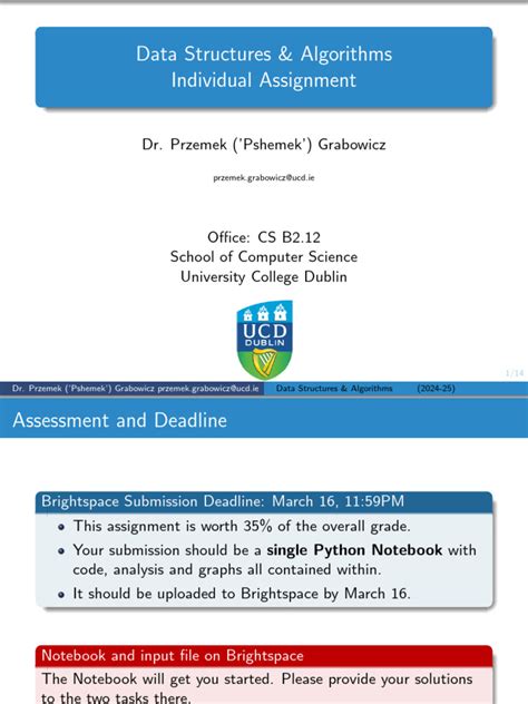 Comp20230 Individual Assignment Pdf Algorithms Data Structure