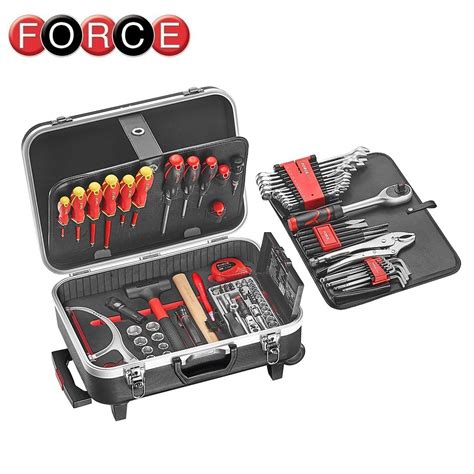 Force 50234-107 Gereedschapskoffer gevuld 107 delig - kepmar.eu
