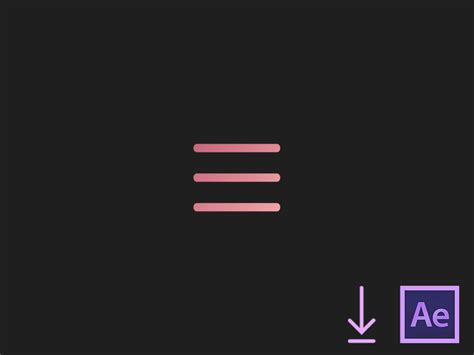 Menu Close button by lucyné babayan on Dribbble