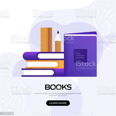 방문 페이지 템플릿 웹 사이트 배너 광고 및 마케팅 자료 온라인 광고 비즈니스 프리젠 테이션 등에 대한 책 관련 벡터 일러스트레이션 0명에 대한 스톡 벡터 아트 및 기타