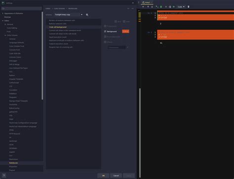 Change All Jupyter Notebook Background Colors In PyCharm To White