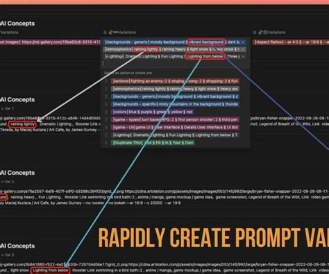 Artstation Midjourney Ai Prompt Designer Notion Template Resources