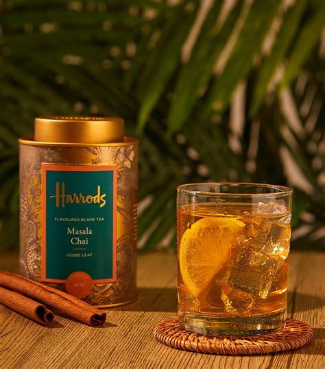 Harrods No 52 Masala Chai Flavoured Black Loose Leaf Tea 125g