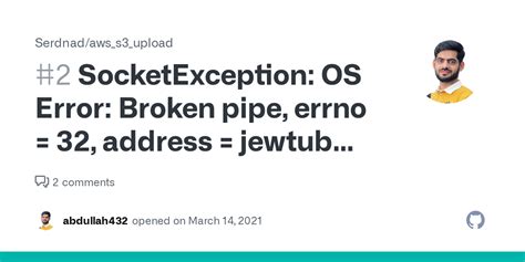 socketexception os error broken pipe errno 32 address jewtube