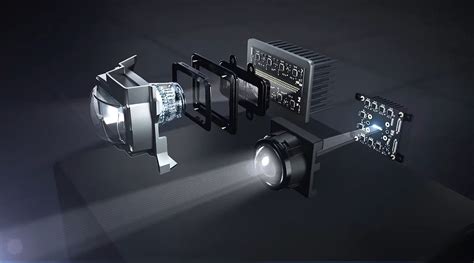 Jak są zbudowane matrycowe reflektory Tesli Model Y piksele w module Samsung PixCell LED