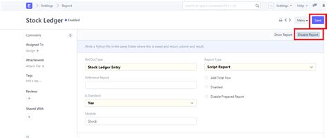 How To Enable Stock Balance Report Frappe Forum
