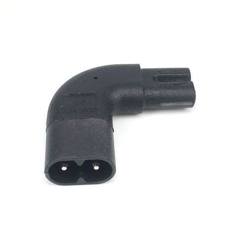 European Power Adapter Converter Figure 8 Power Cable Adapter Right Left Angle Ac Power Plug