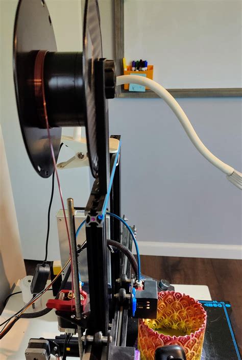 My First Ever Live Filament Swap Fortunately The Colors Were Not Too Off R 3dprinting