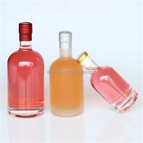 Luxury Customized Logo High Flint Ml Ml Ml Ml Ml Spirit Gin Liquor Whisky Rum