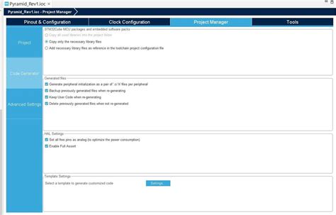 solved device configuration tool does not generate the co
