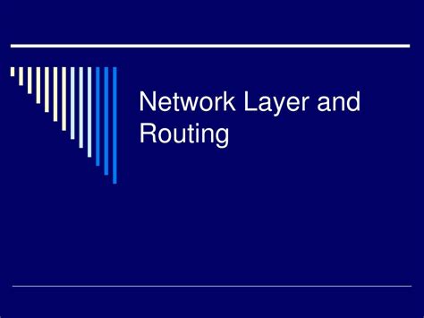 Ppt Network Layer And Routing Powerpoint Presentation Free Download