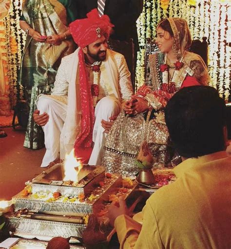Rohit Sharma And Ritika Sajdeh Wedding Pictures Photosimagesgallery