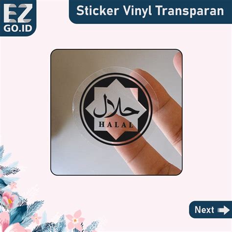 Jual Cetak Sticker Stiker Vinyl Transparan Label Kemasan Shopee