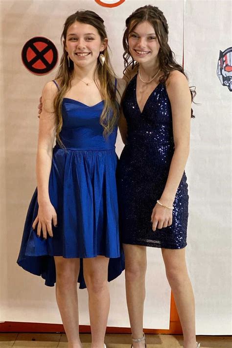 High Low Royal Blue Straps Homecoming Dress Homecoming Dresses Dress