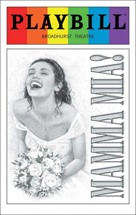 Mamma Mia Broadway Broadhurst Theatre 2001 Playbill