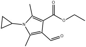 ETHYL 1 CYCLOPROPYL 4 FORMYL 2 5 DIMETHYL 1H PYRROLE 3 CARBOXYLATE 423768 53 0