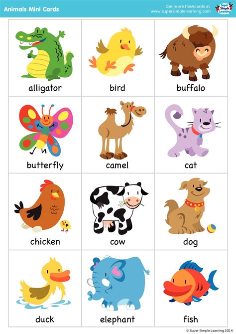 Карточки для изучения английского языка распечатать с картинками Фото подборки 3