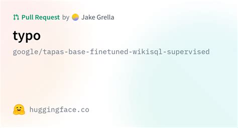 Google Tapas Base Finetuned Wikisql Supervised Typo