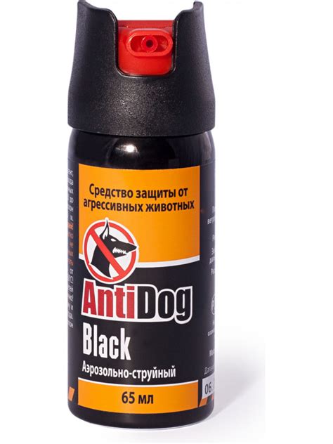 AntiDog Black аэрозольно-струйный баллончик 65 мл