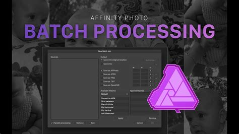 Affinity Photo Batch Processing Climatelokasin