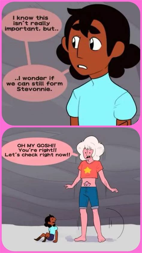 Pink Stevonnie Pink Diamond Steven Universe Steven Universe Funny