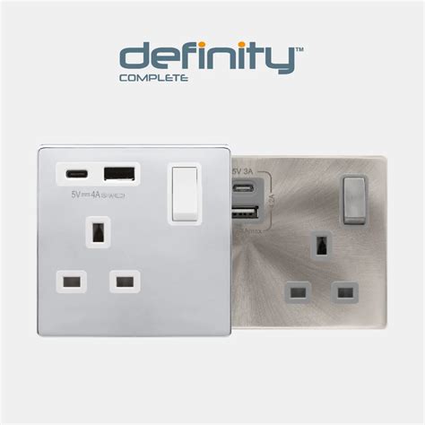 Type A C USB Sockets