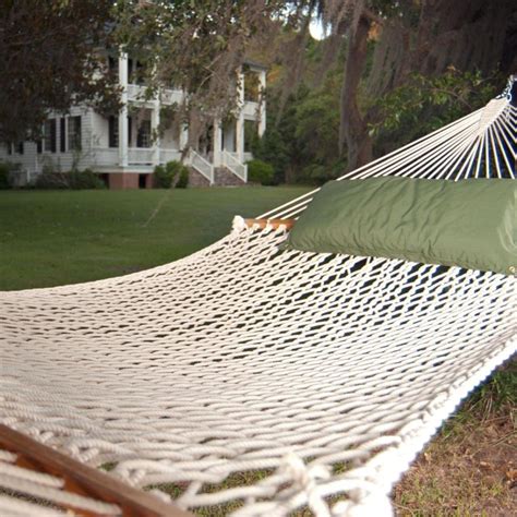 Pawleys Island Deluxe Xl Cotton Rope Hammock
