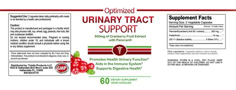 Urinary Tract Support 60 Capsules