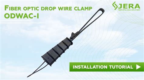 Fiber Optic Drop Wire Clamp ODWAC I For ADSS And FTTH Round Or Flat Drop Cables Fiber Cable