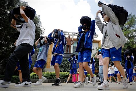 配合921防灾日 台北市校园疏散避难演练 国际 即时国际