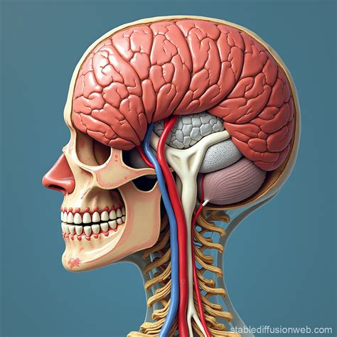 Neuroanatomy Of Ganglia Structures Stable Diffusion Online