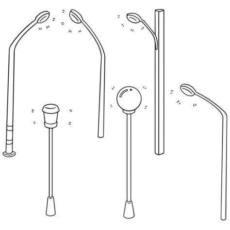3 400 Dessin Lampadaire Stock Illustrations Graphiques Vectoriels